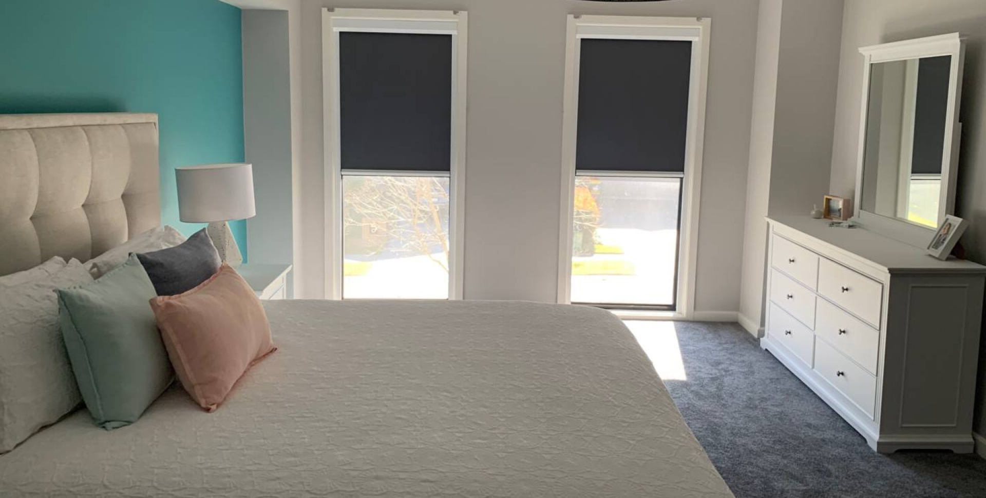 Bedroom blinds - Screenaway.com.au